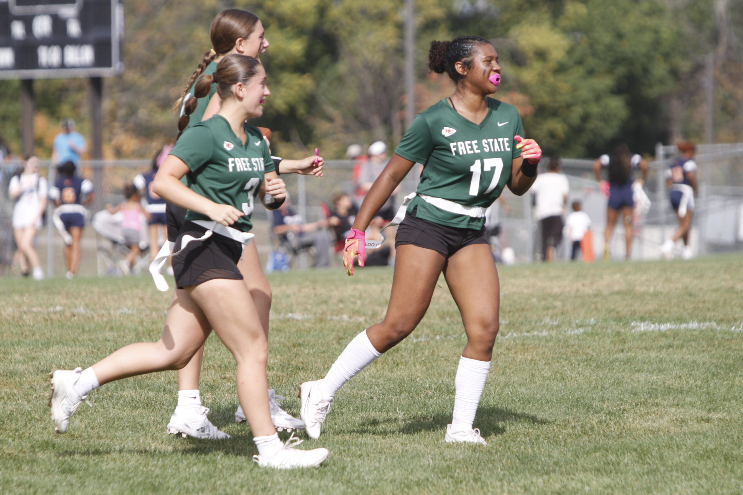 Free State girls flag football goes 2-1, loses in semifinal in first ...